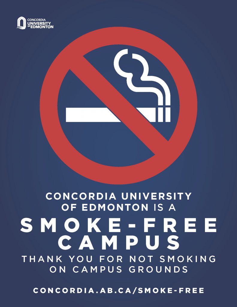 Smoke Free Campus - Concordia University of Edmonton