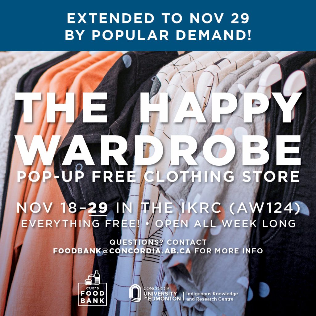 *EXTENDED DATES* Pop-Up FREE Clothing Store - Concordia University of ...