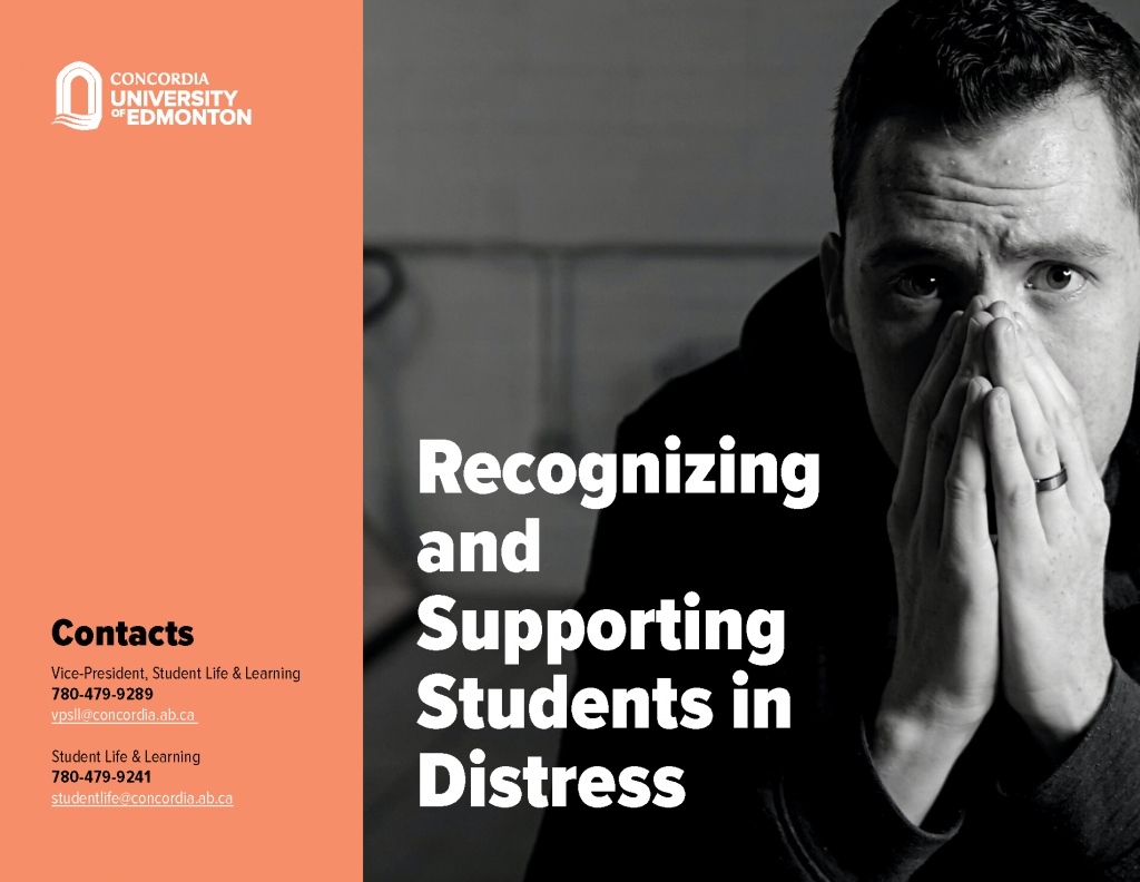 New Resource: Recognizing and Supporting Students in Distress ...