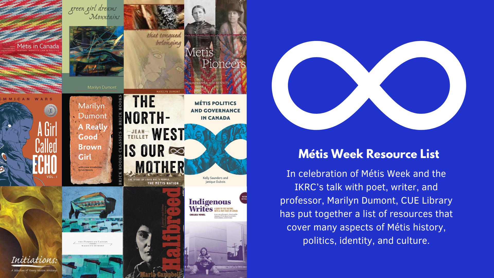 Métis Week Resource List - Concordia University of Edmonton