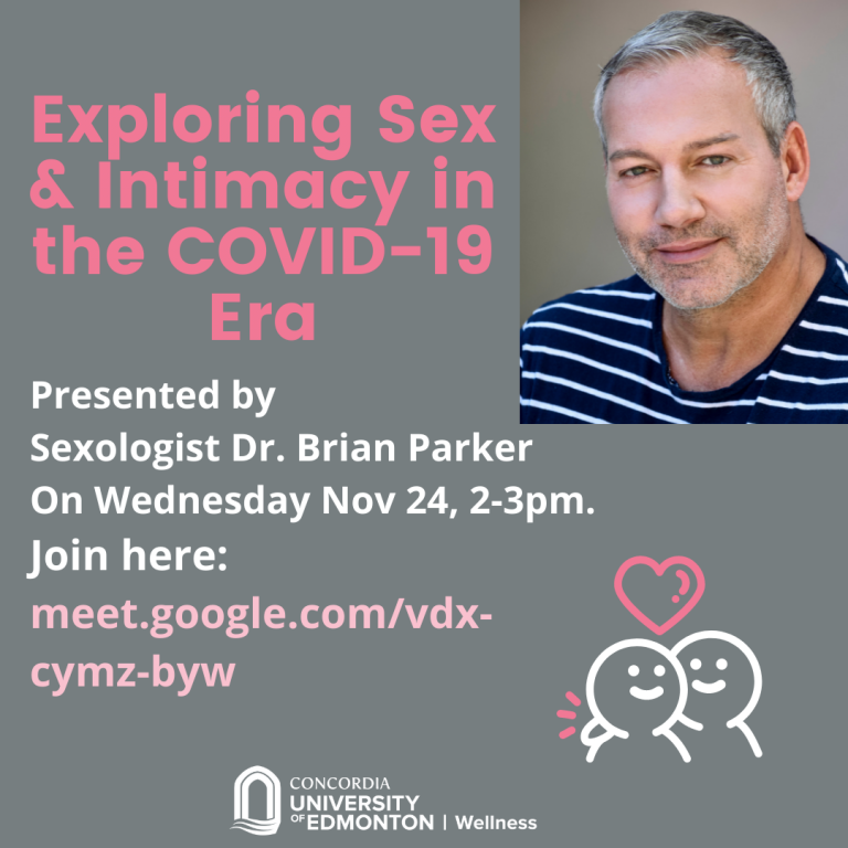 Tomorrow: Exploring Sex & Intimacy in the COVID-19 Era - Concordia ...