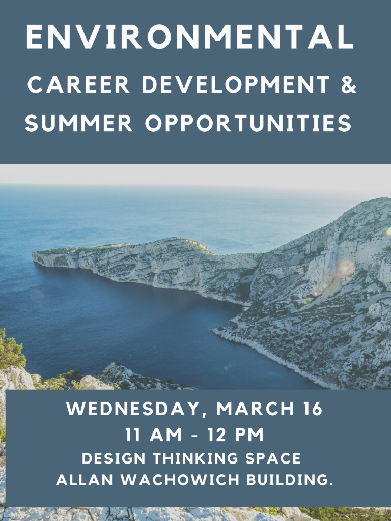 Today! Environmental Career Development and Summer Opportunities ...