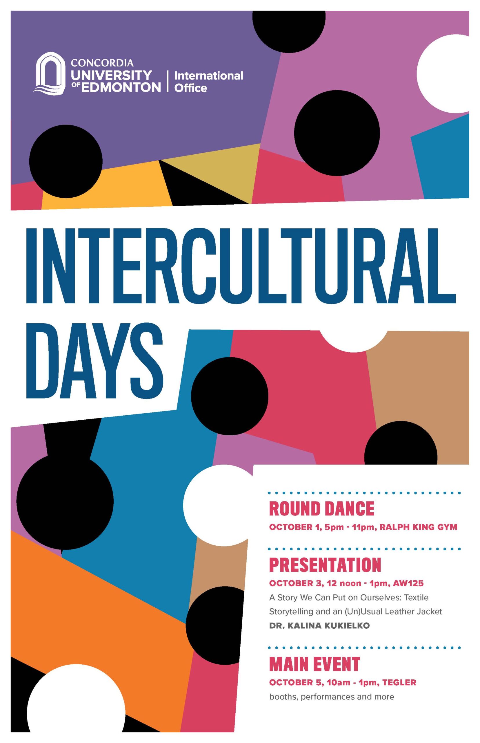Intercultural Days Main Event Today! - Concordia University of Edmonton
