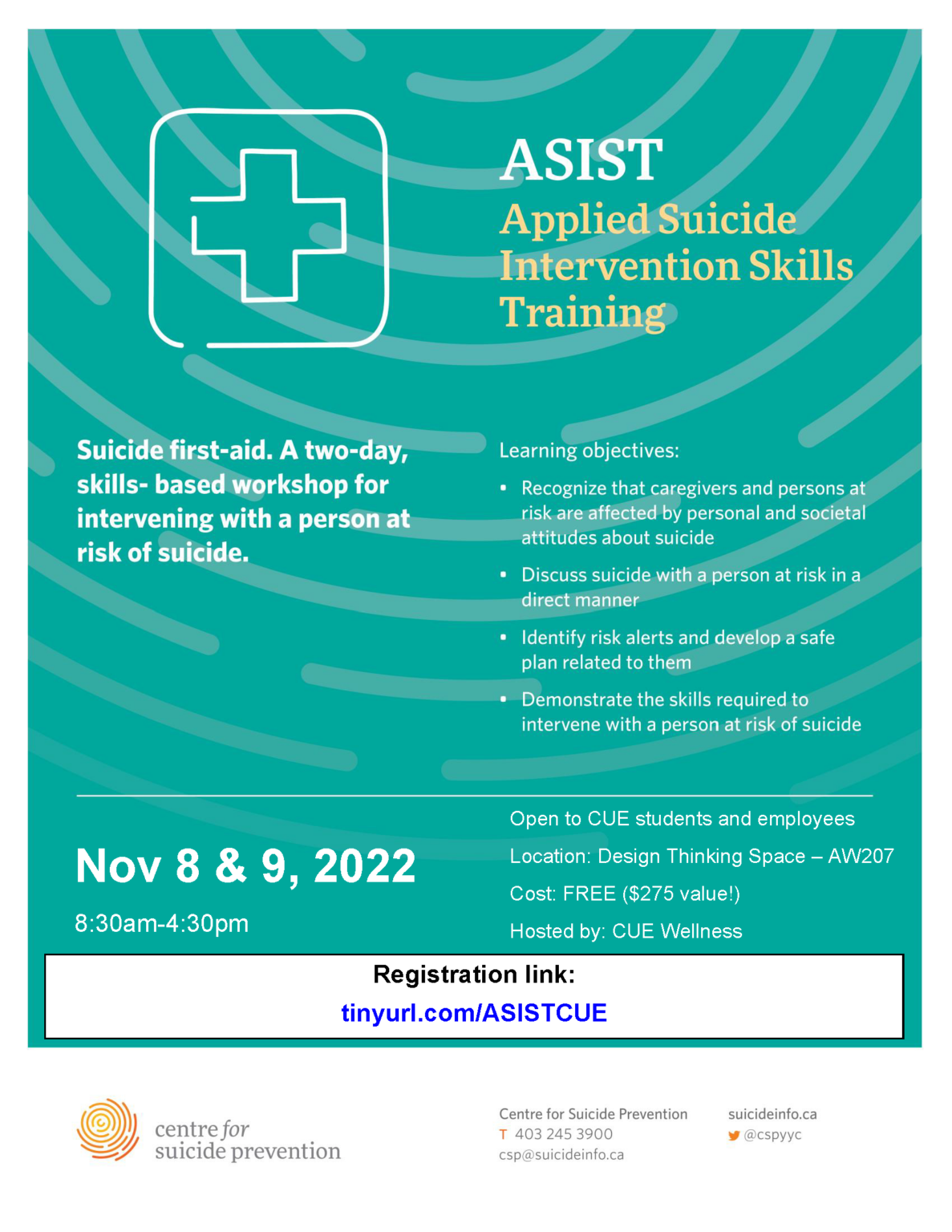 Applied Suicide Intervention Skills Training (ASIST) - Concordia ...
