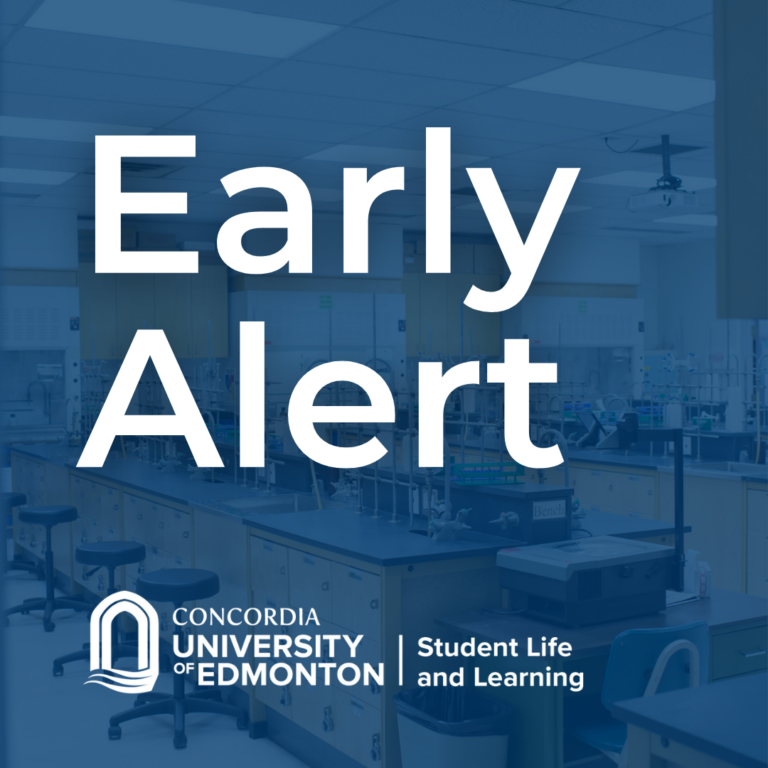 Early Alerts - Concordia University of Edmonton