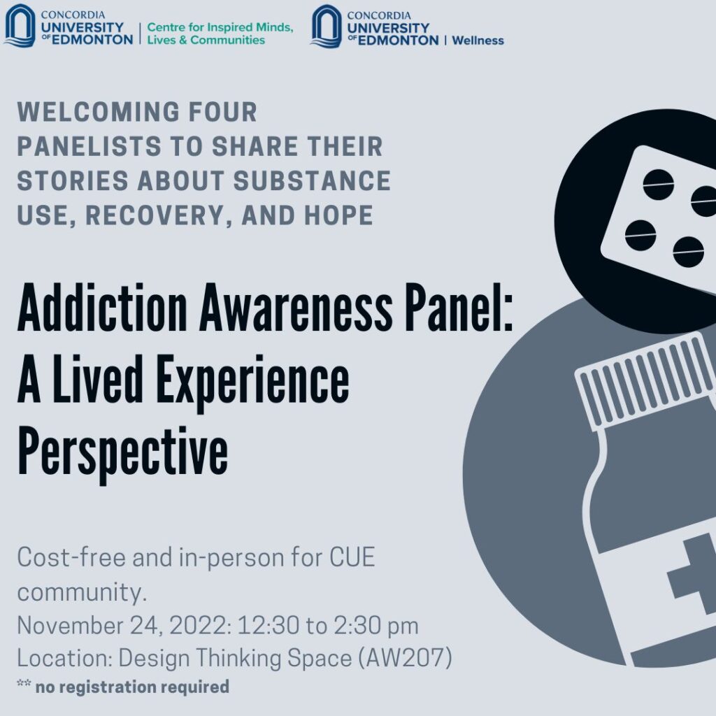 Lived Experience Panel - Happening Today - Concordia University of Edmonton