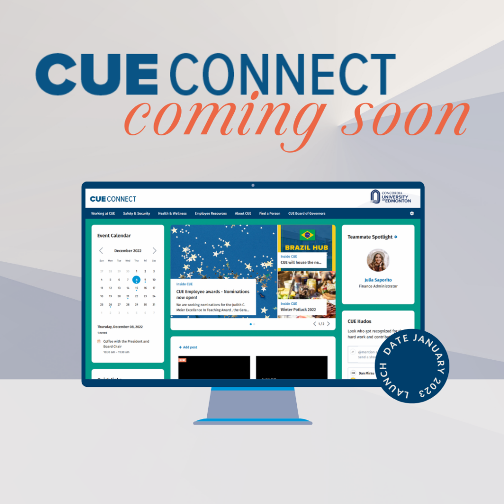 The countdown is on for the new CUE Intranet - Concordia University of ...